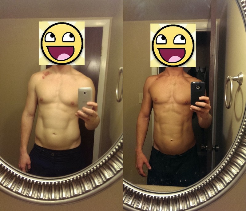 4 Pics of a 5'11 210 lbs Male Fitness Inspo