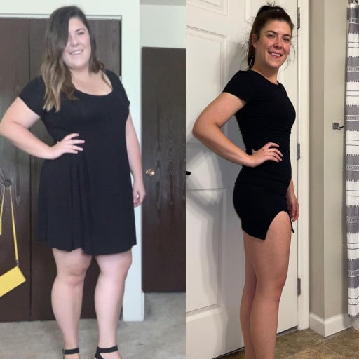 Progress Pics Of 61 Lbs Fat Loss 5 Foot 6 Female 217 Lbs To 156 Lbs