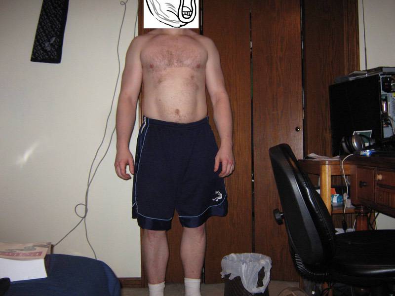4 Photos of a 5 feet 8 180 lbs Male Weight Snapshot