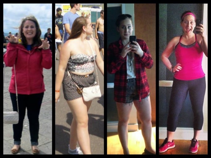 24 Lbs Weight Loss Before And After 5 Foot 3 Female 169 Lbs To 145 Lbs